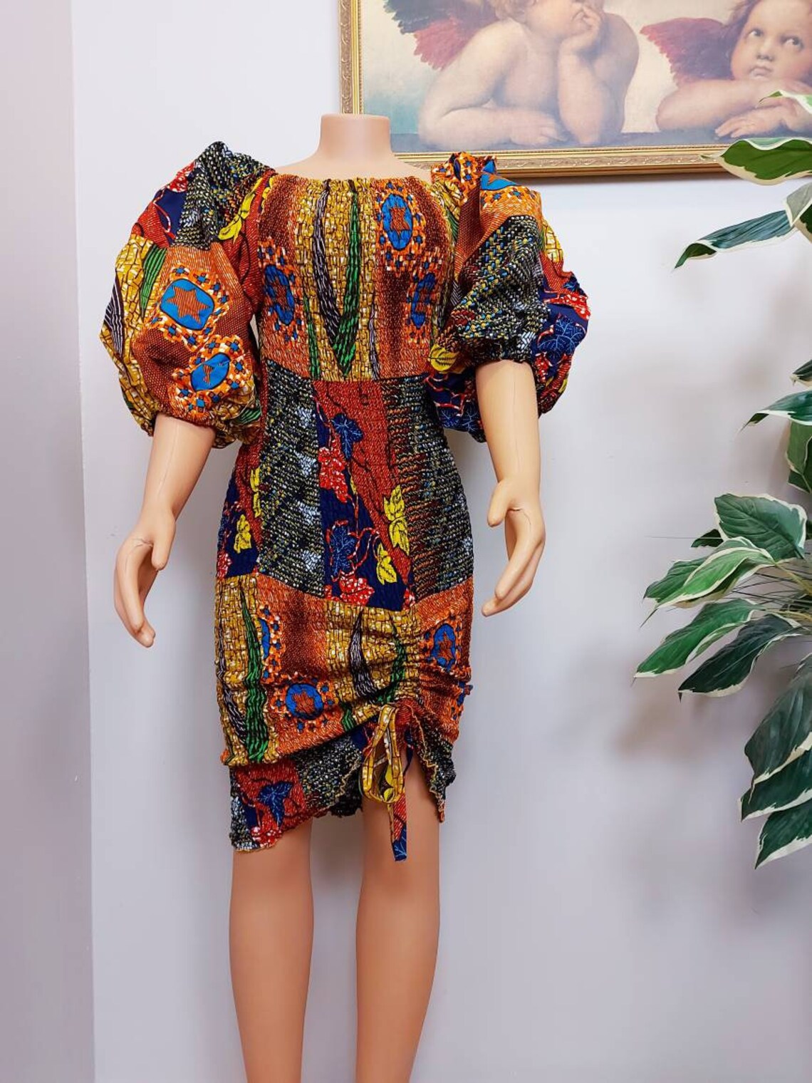 Africa Smoky Dress Africa Women Fashion - Etsy
