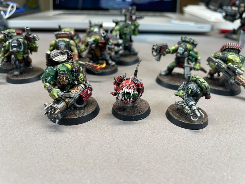 Games Workshop Painted Ork Kill Team: Kommandos - Etsy