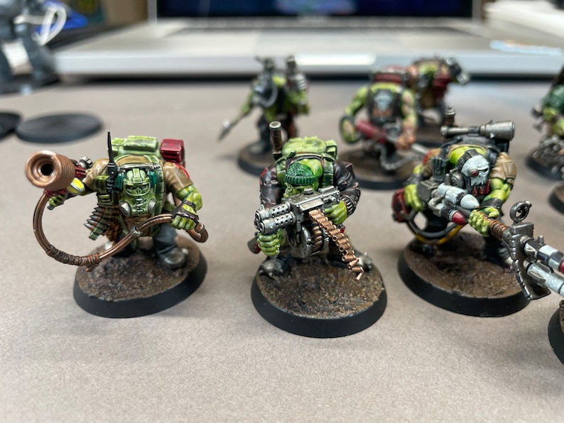 Games Workshop Painted Ork Kill Team: Kommandos - Etsy