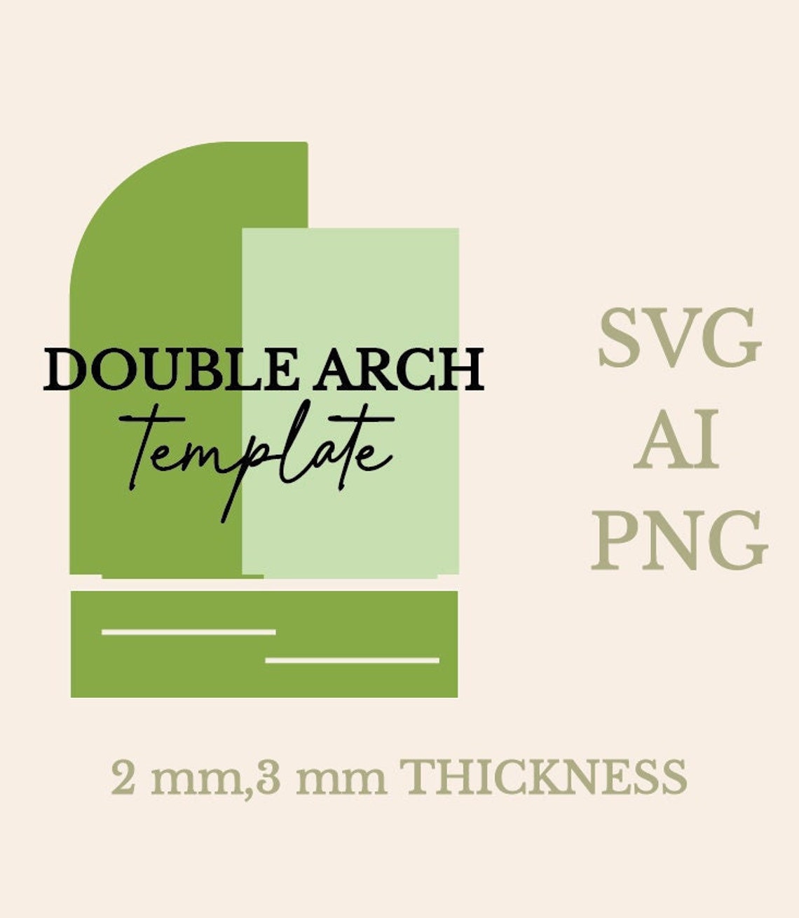 Double Table Stands Template Svg Png Ai Adjustable Arch Rectangle ...