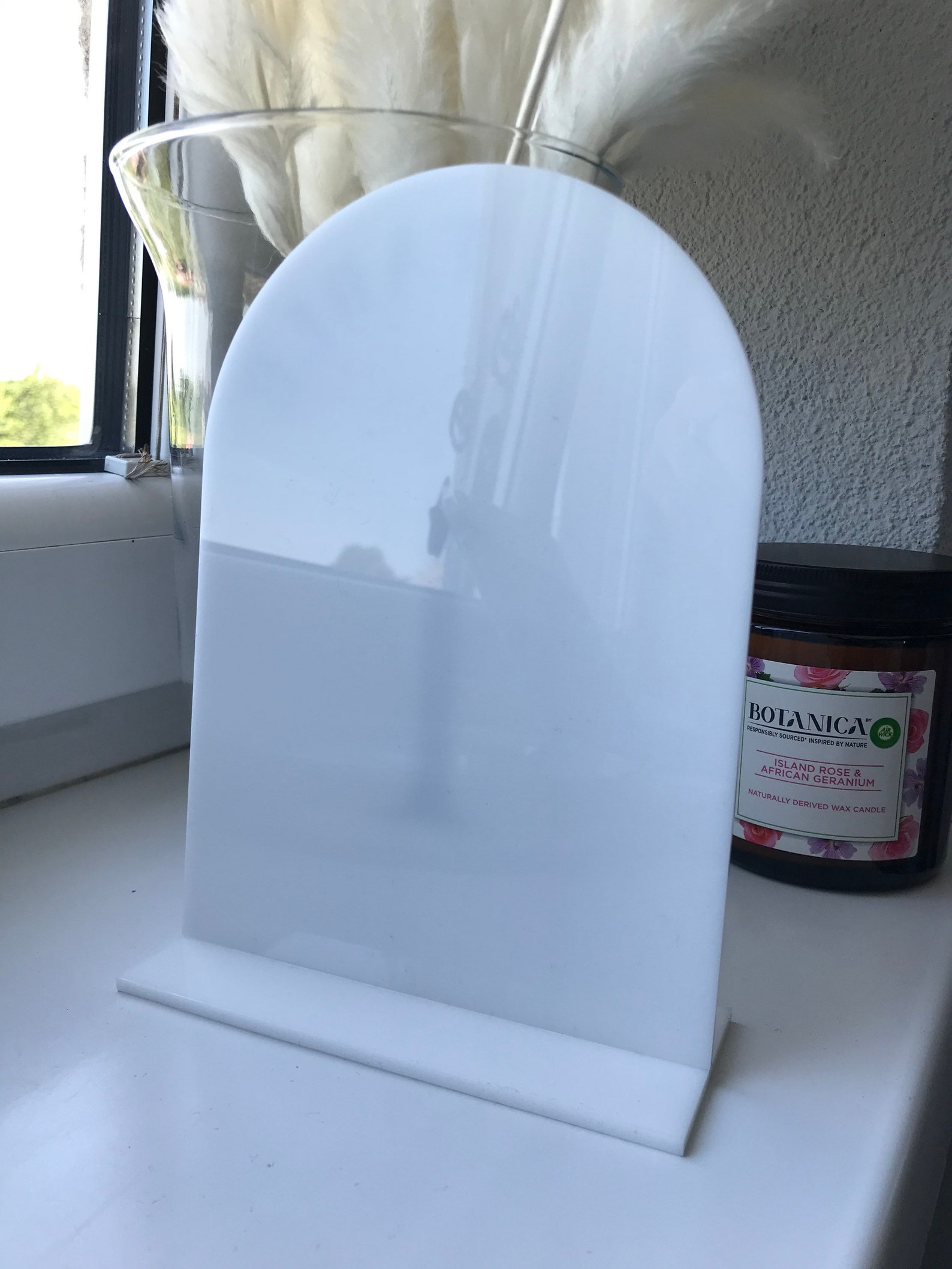 Acrylic Blanks Arch With Stand Arch Plaqueplastic Acrylic - Etsy
