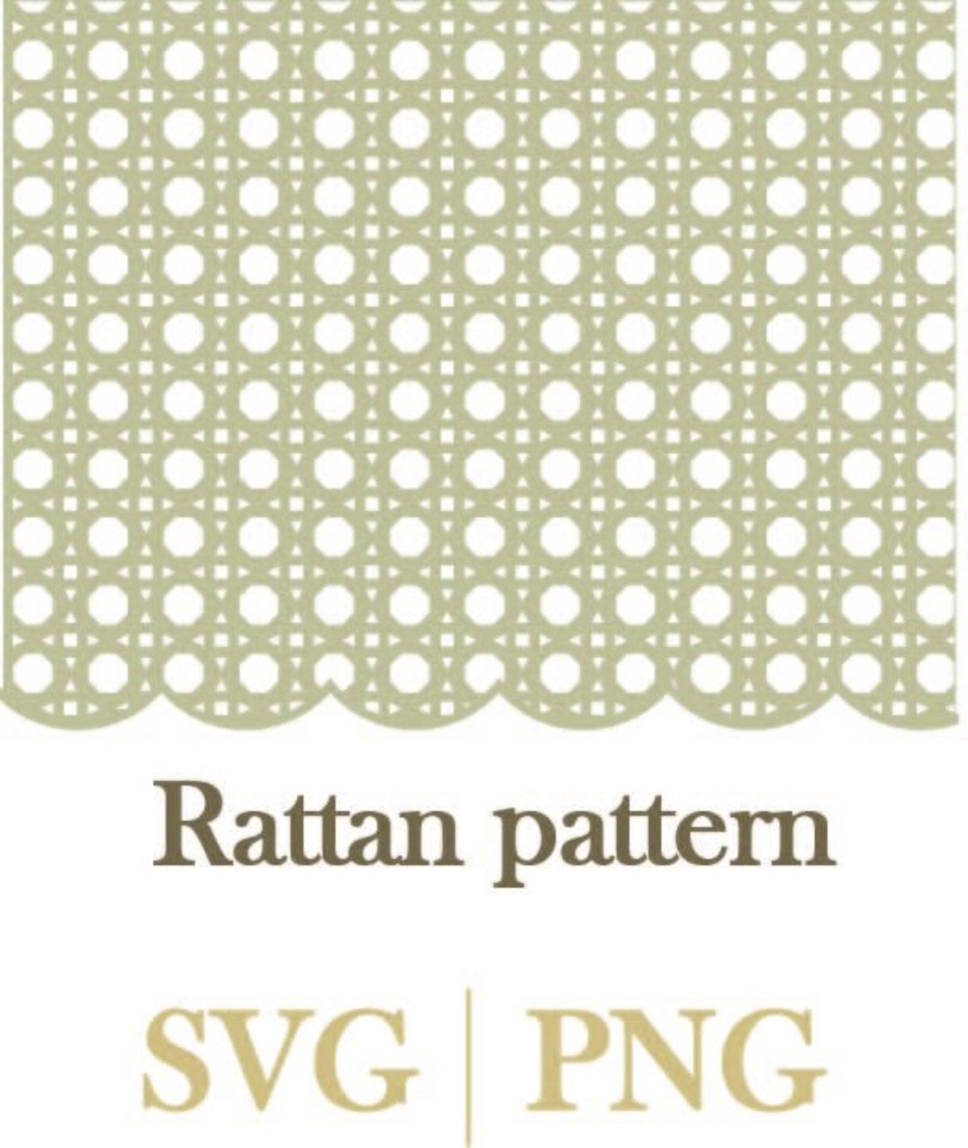 Digital SVG Files With Rattan Pattern for Laser Signs Rattan - Etsy ...