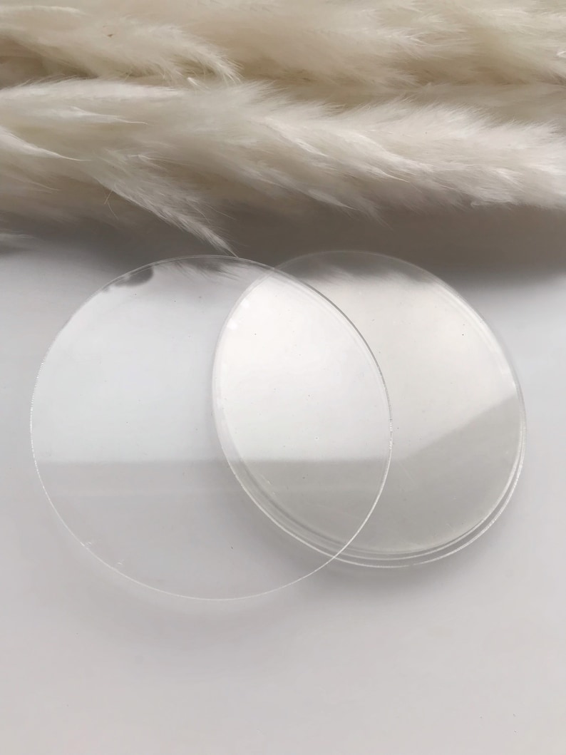 Set of 10 Blank Acrylic Circles for Crafting Blank Acrylic - Etsy
