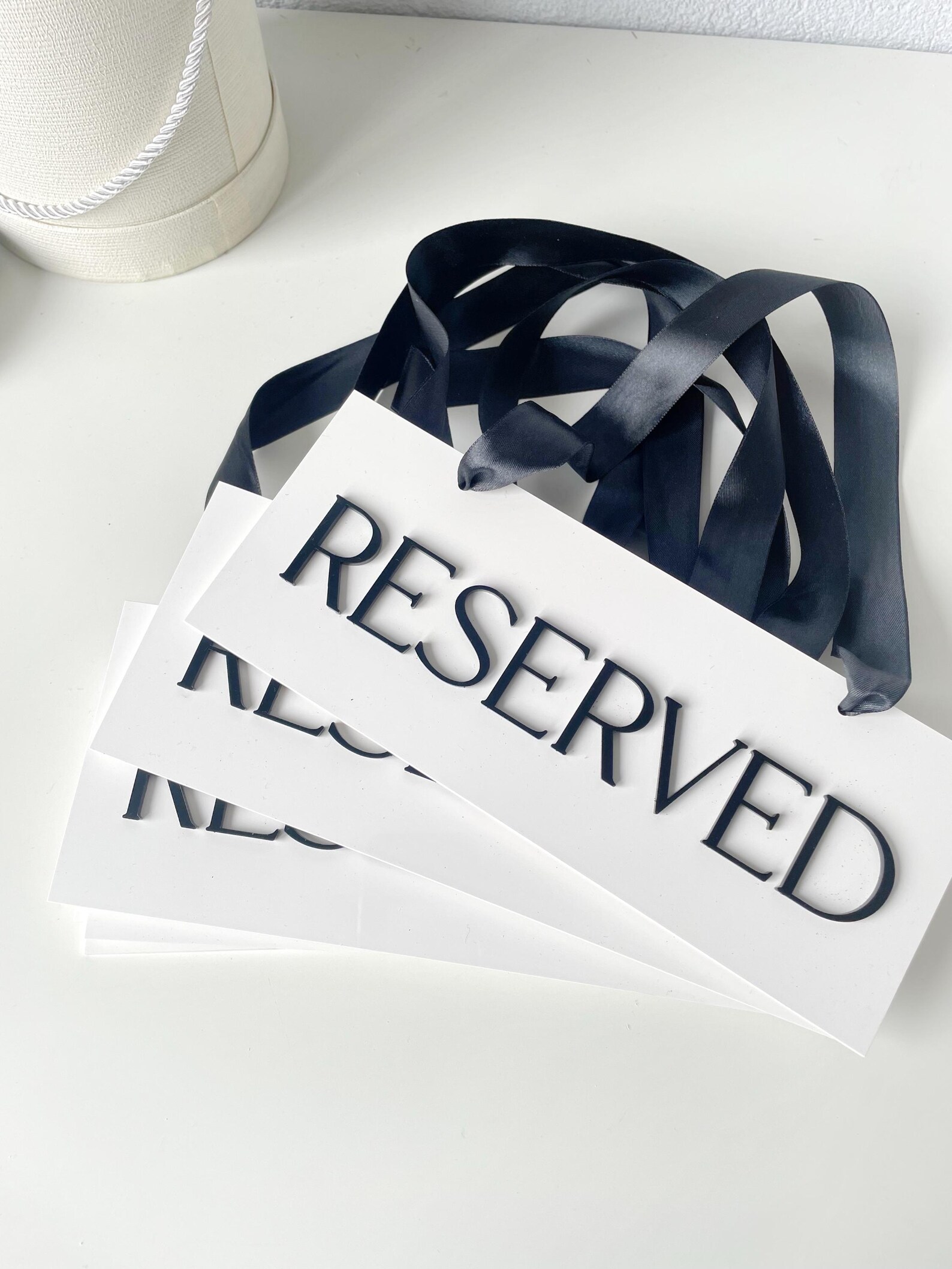 Acrylic Arch Reserved Stand, Arch Reserved Sign, Acrylic Wedding Table ...