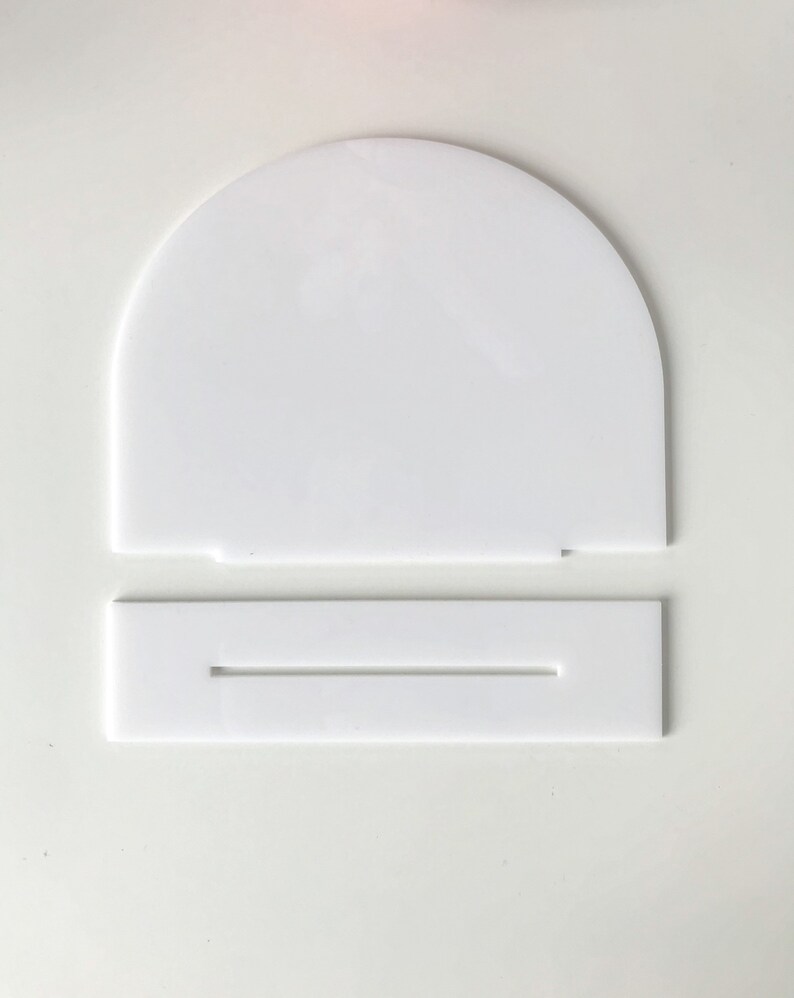 Acrylic Blank Arch With Stand Arch Acrylic Blank Wedding - Etsy