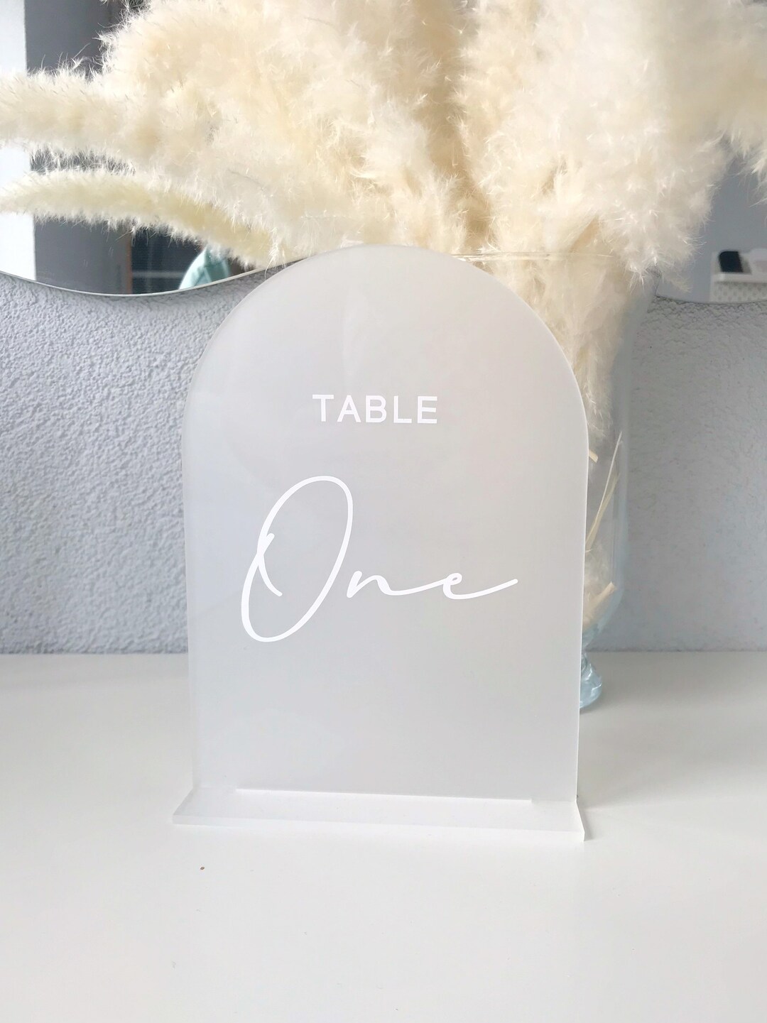 Acrylic Table Number, Arch Table Numbers, Arch Wedding Table Numbers ...