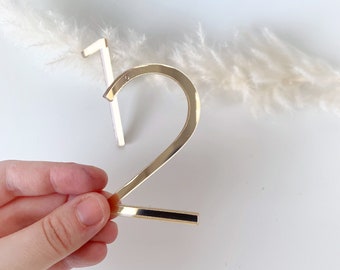 Personalized Gold Acrylic Letters, Acrylic Initial Letter for Wedding ...