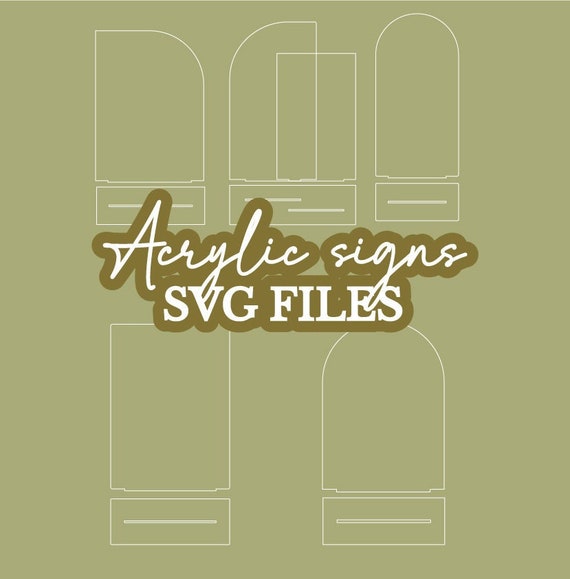 SVG Files for Laser Signs Svg Stands Shapes Arch SVG Arch - Etsy Australia