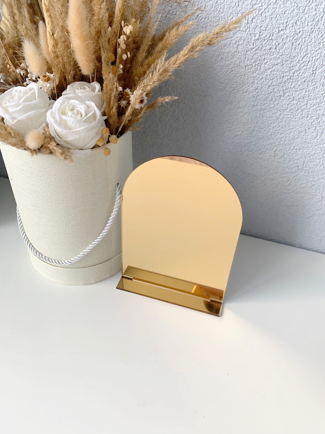 Acrylic Gold Blank Arch With Stand, Wedding Diy Crafts, Clear Sign ...