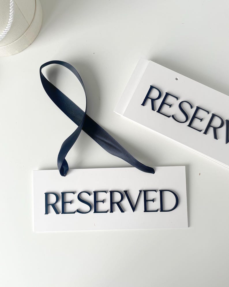 Acrylic Arch Reserved Stand, Arch Reserved Sign, Acrylic Wedding Table ...