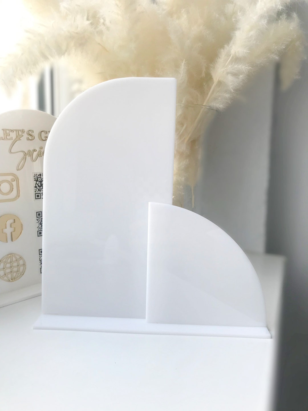 Acrylic Halfarch Double Blank, Blanks for Crafint, Sign Blanks, Blanks ...