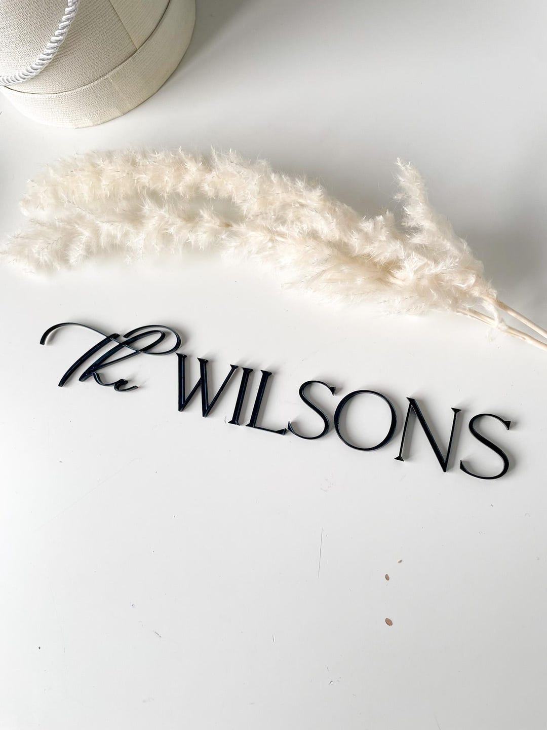Acrylic Adhesive Last Name Letters, Acrylic Letter Gold Acrylic ...