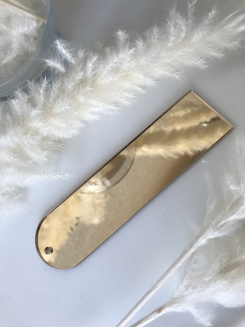 Acrylic Bookmark Blanks Plain Acrylic Book Mark Clear - Etsy