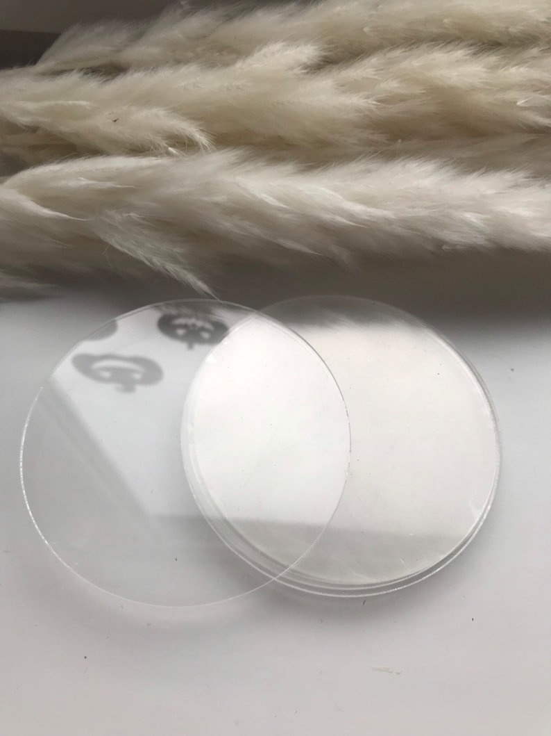 Set of 10 Blank Acrylic Circles for Crafting Blank Acrylic - Etsy