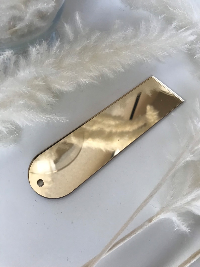 Acrylic Bookmark Blanks Plain Acrylic Book Mark Clear - Etsy