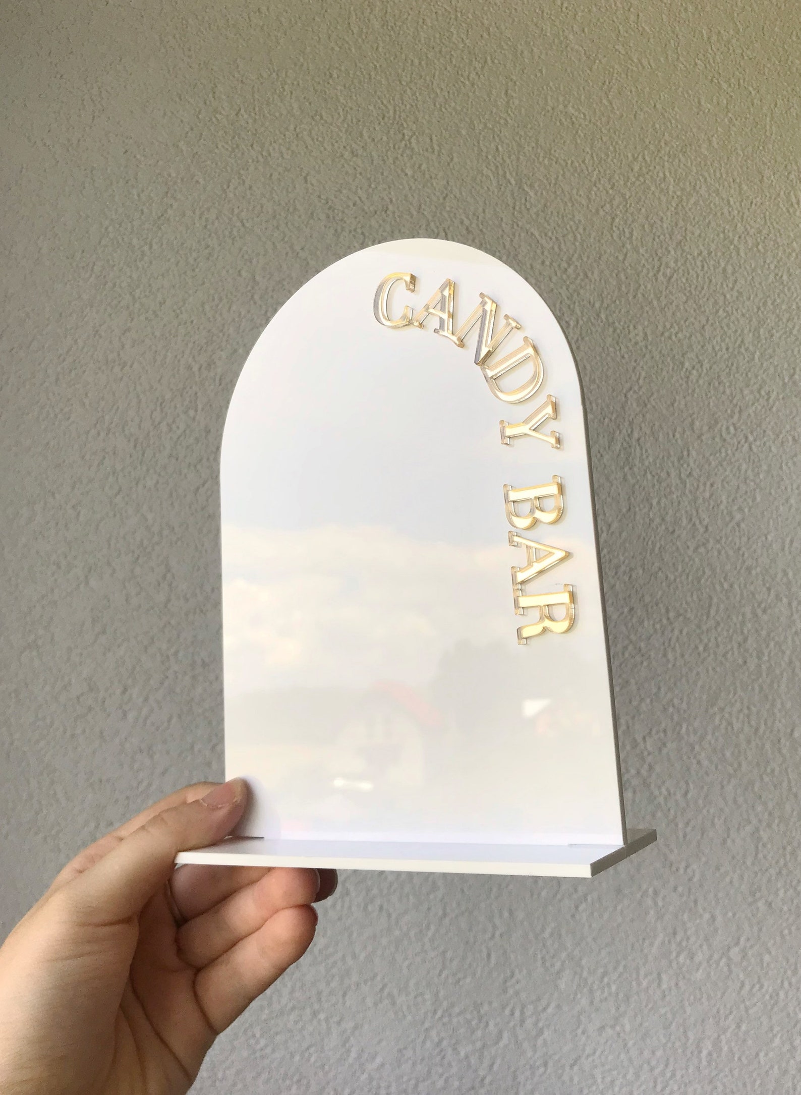 Candy Bar Table Sign, Wedding Signage, Wedding Signs, Acrylic Candy Bar ...