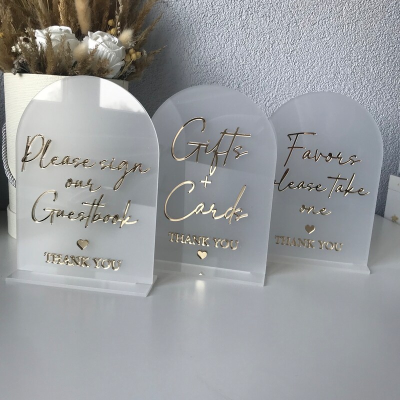 Wedding Table Signs - Etsy