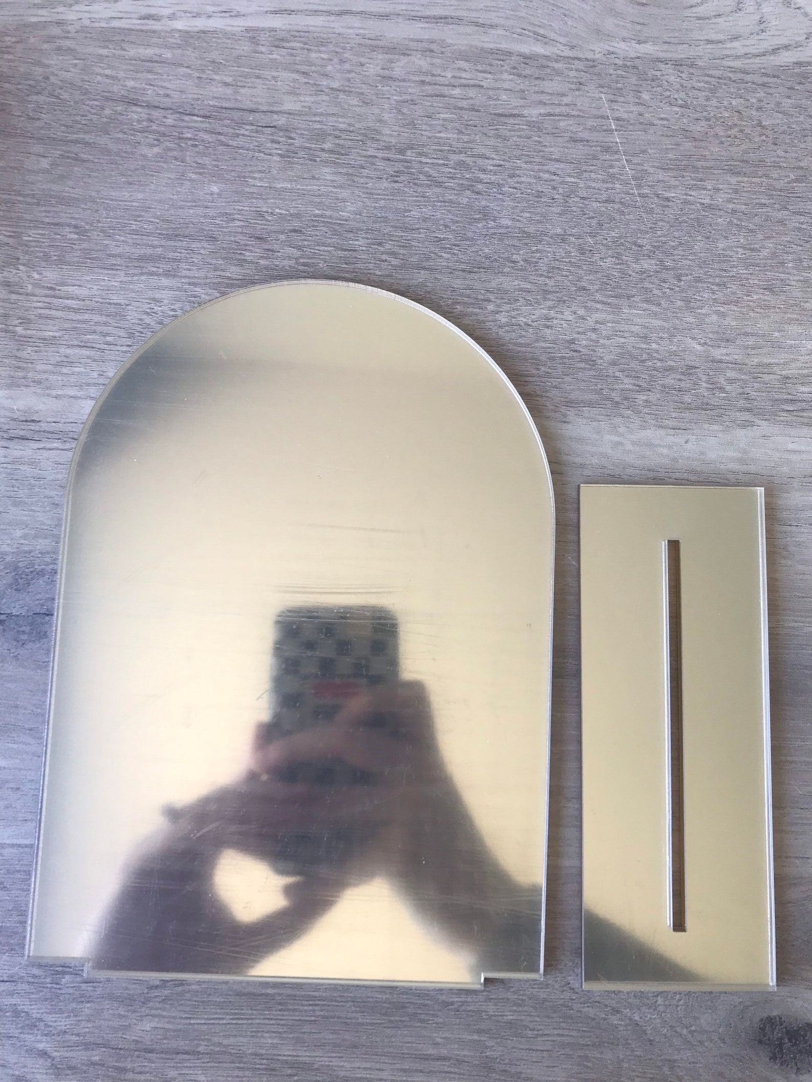 Acrylic Blanks Arch With Stand Arch Plaqueplastic Acrylic - Etsy