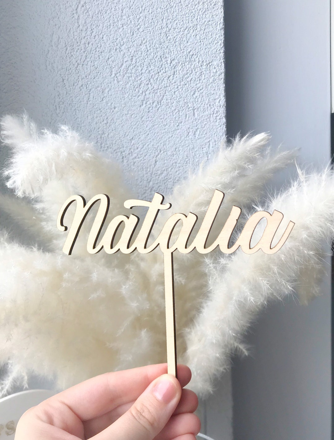 Acrylic Cake Topper With Name, Personalized Cake Topper, Baby Birthday ...