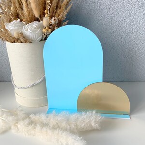 Acrylic Arch Double Blank, Arch Table Blank, Arch Blanks for Sign ...
