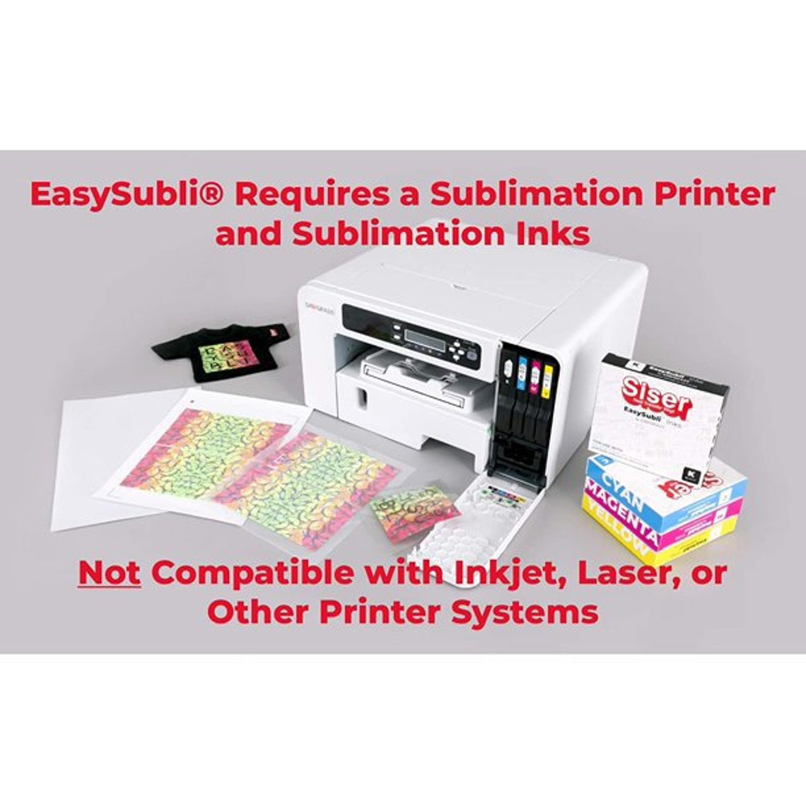 Siser Easysubli HTV Printable Sublimation Heat Transfer - Etsy