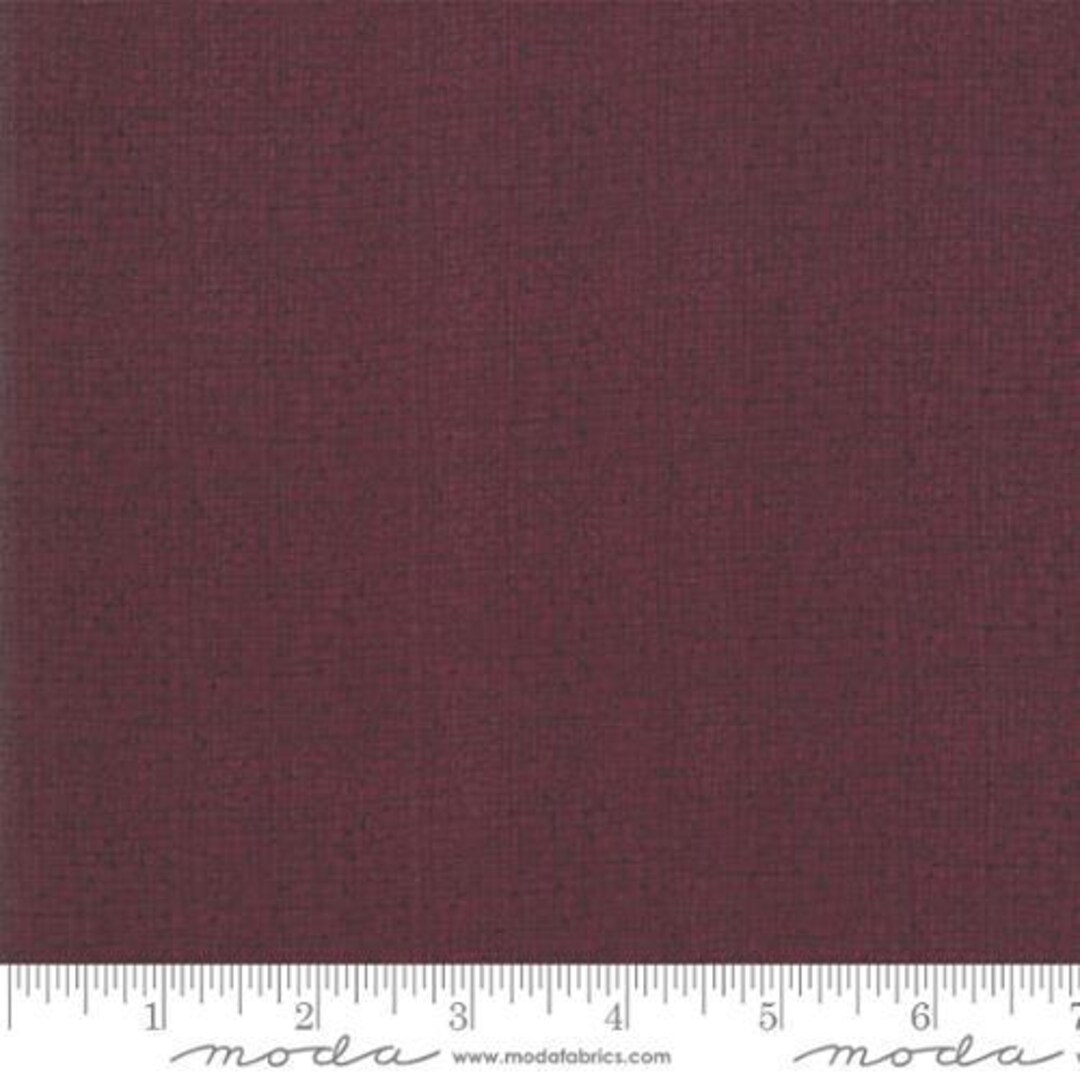 Fabric Moda Thatched Burgundy by the Quarter Yard 48626-60 - Etsy