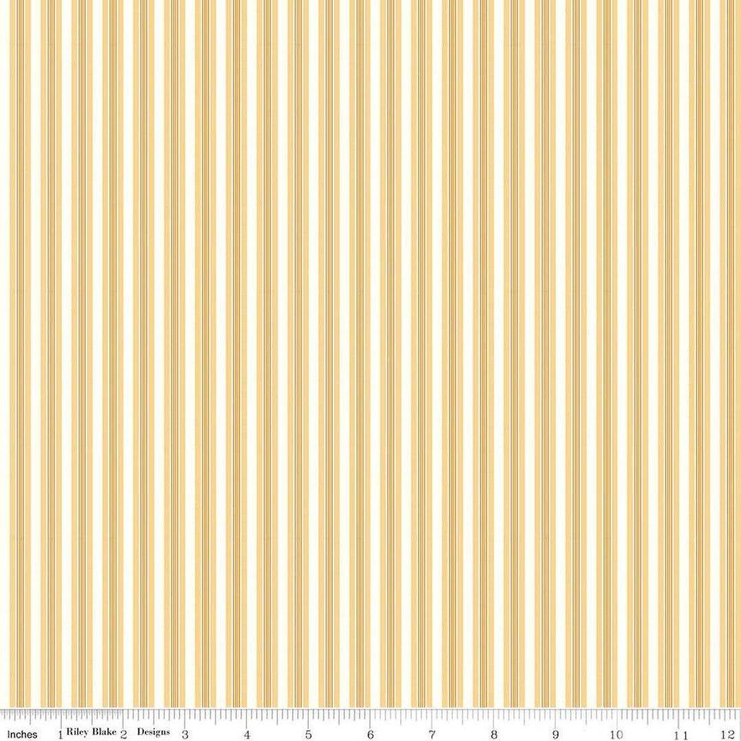 Fabric Riley Blake Beehive Stripes Melody by the Quarter Yard C15146 ...