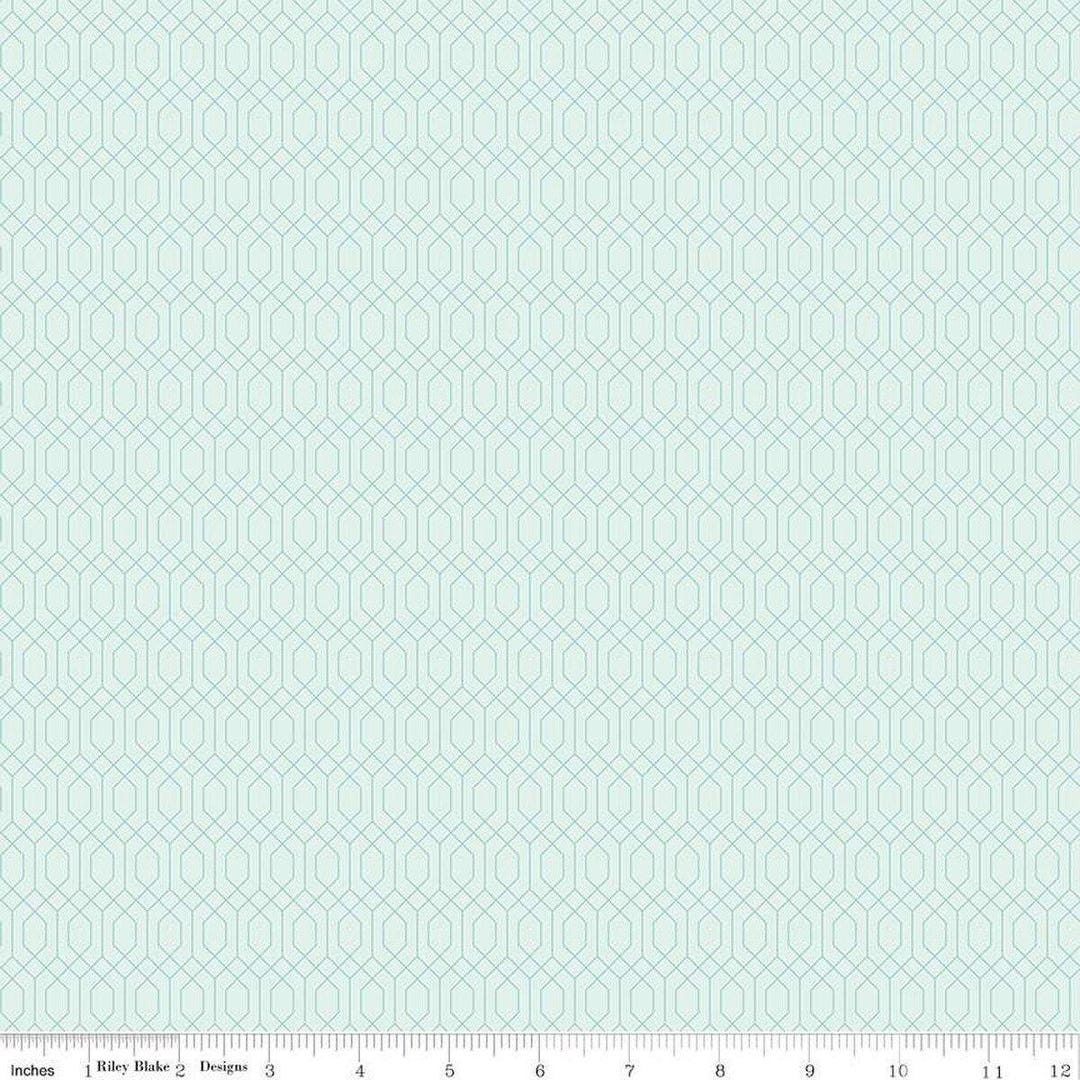 Fabric Riley Blake Iceberg Lattice Essence by the Quarter Yard C16462 ...