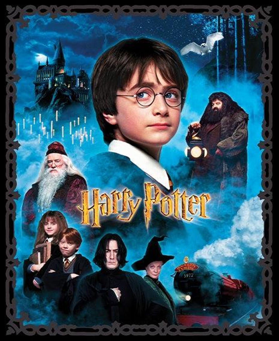 Fabric Benartex Multi Harry Potter Quilting Panel 15212-99 - Etsy