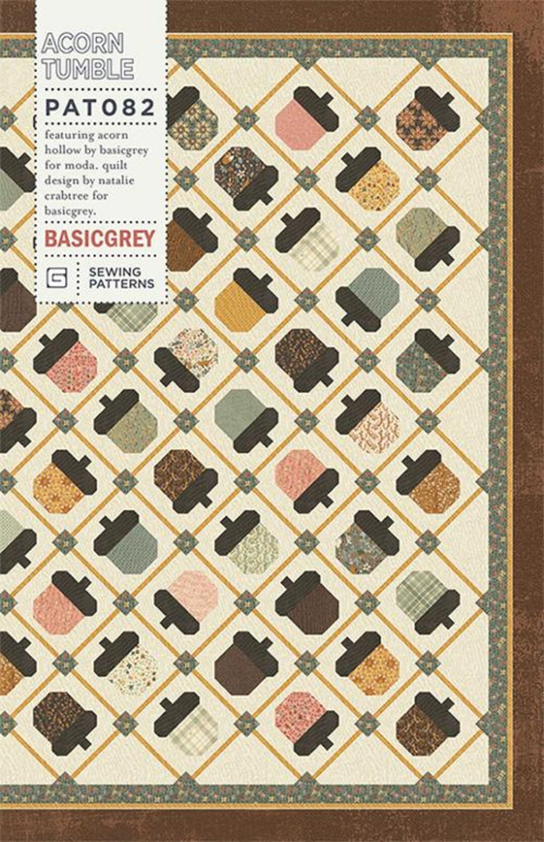 Moda Fabrics Acorn Tumble Quilting Pattern PAT082 - Etsy