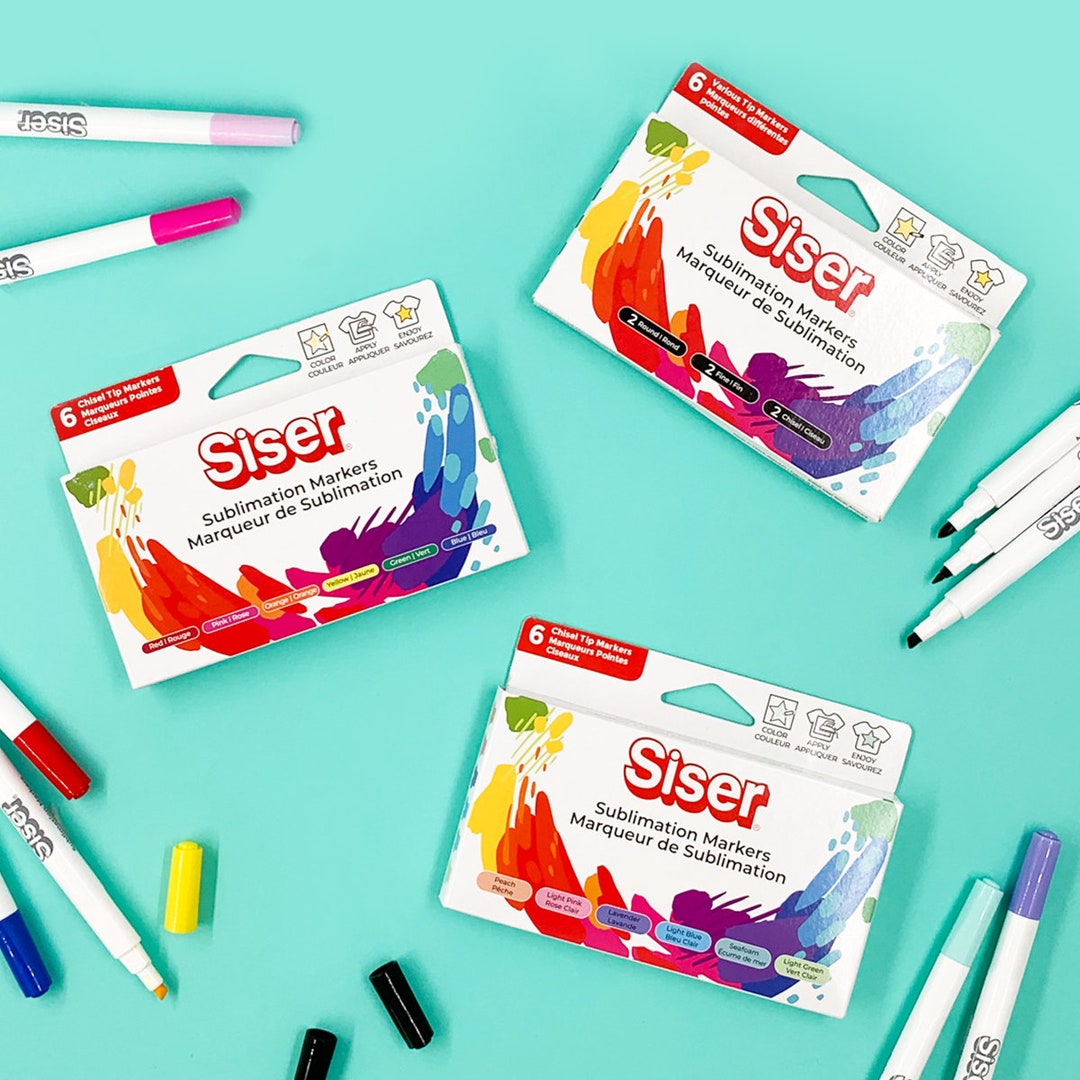 Siser Sublimation Markers - Etsy