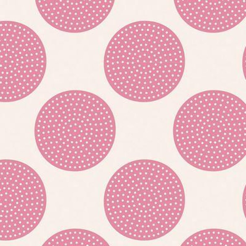Fabric Tilda Classic Basics Pink Dottie Dots by the Quarter Yard ...