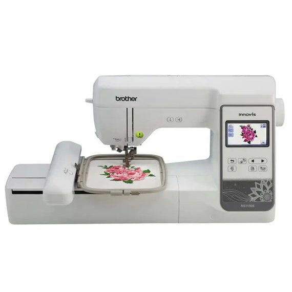 Brother Innov is NS1150E Embroidery Machine with LCD Color Touch Screen with Free Bonus Bundle
