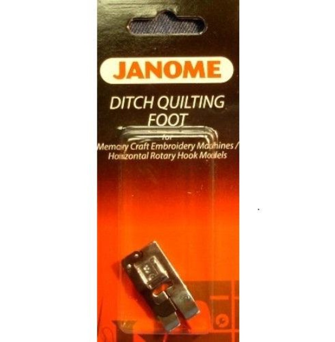 Janome Ditch Quilting Foot for Horizontal Rotary Hook Models 200341002 ...