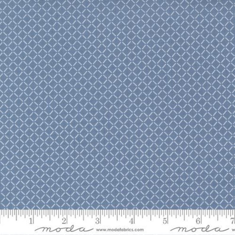Fabric Moda Lake Sail Check Nantucket Summer by the Quarter Yard 55265 ...
