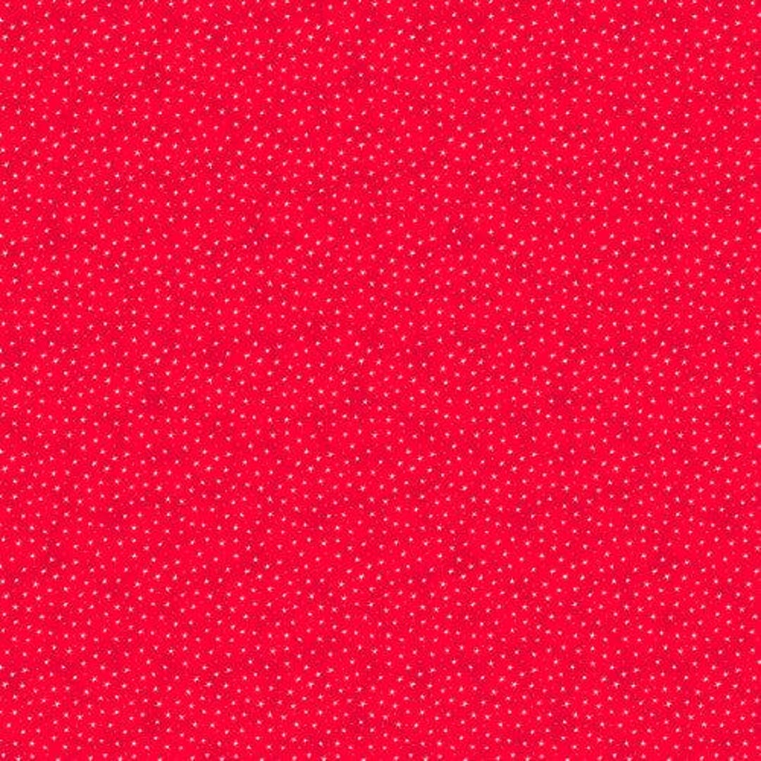 Fabric Blank Quilting Red Starlet 108" Wide Back by the Quarter Yard ...