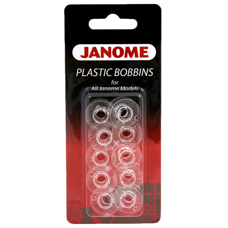 Janome Style J Plastic Bobbins 10 Pack 200122647 - Etsy