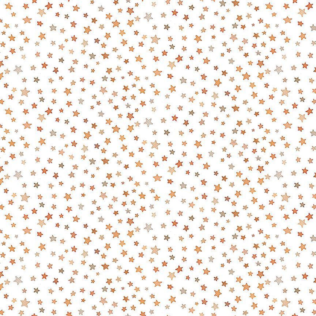 Fabric Dear Stella White Starry Night Count on Me by the Quarter Yard ...