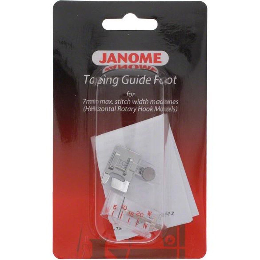 Janome Taping Guide Foot for Horizontal Rotary Hook Models 202311009 - Etsy