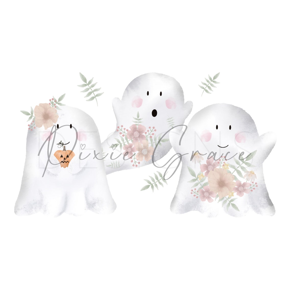 Ghost PNG File, Heat Transfers, Sublimation, Clipart, Digital Download ...