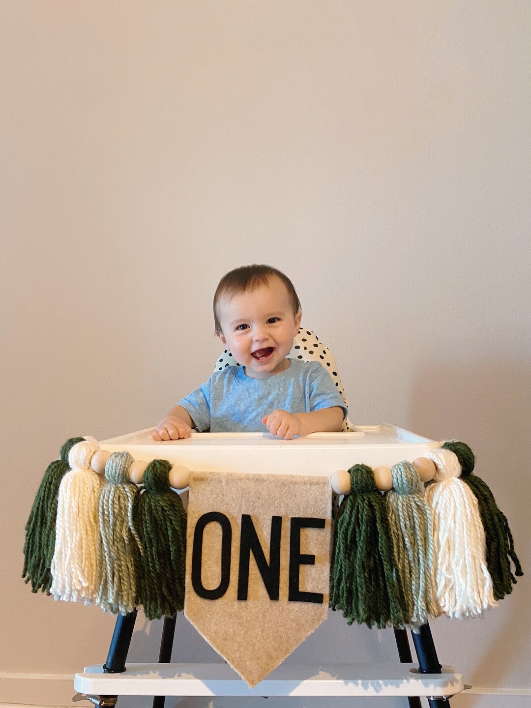 Smash Cake Banner Custom First Birthday Highchair Banner - Etsy