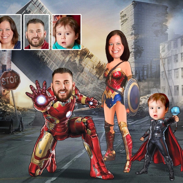 Superhero Posters - Etsy