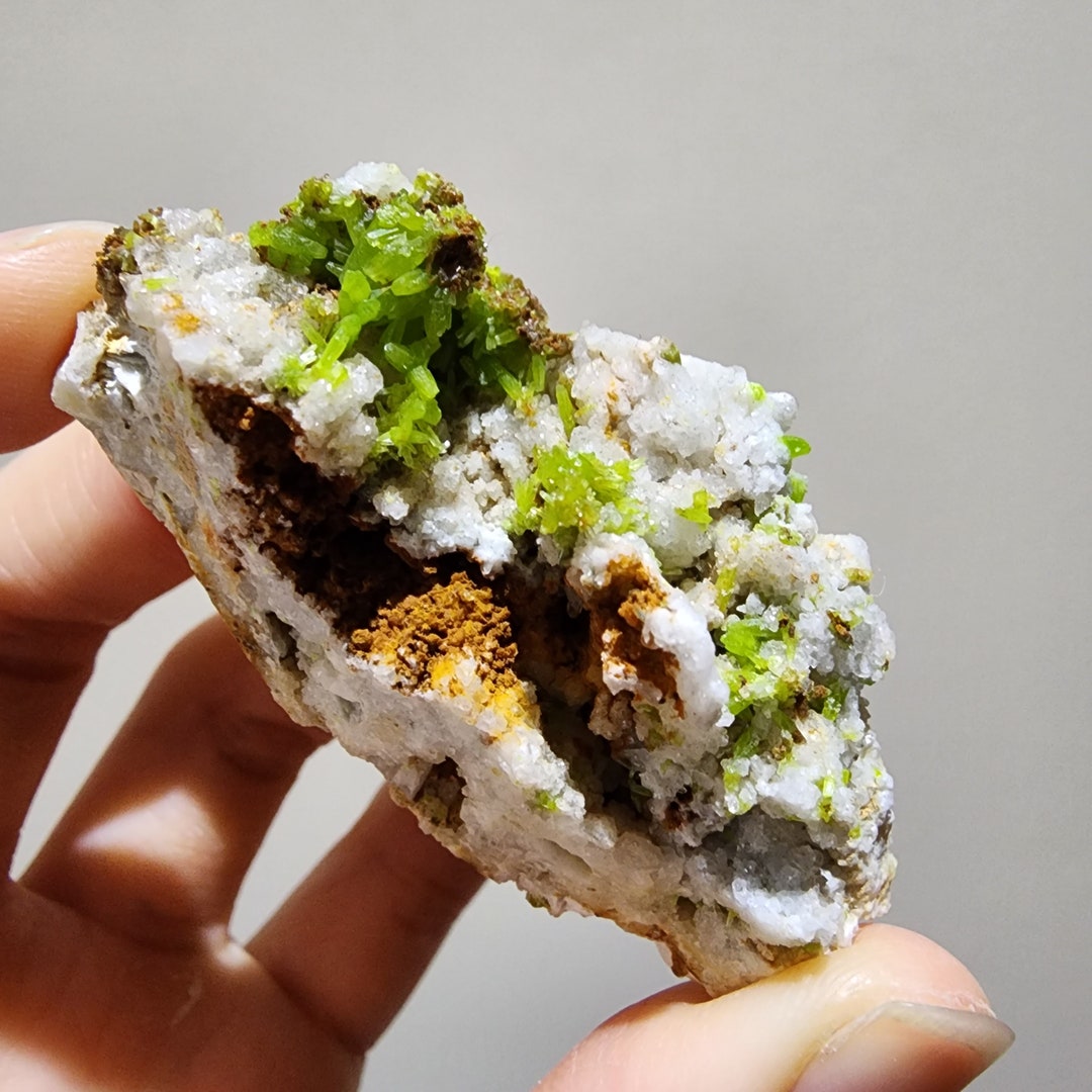 RARE and Sparkly Pyromorphite on Matrix Specimen Terminated Crystals ...