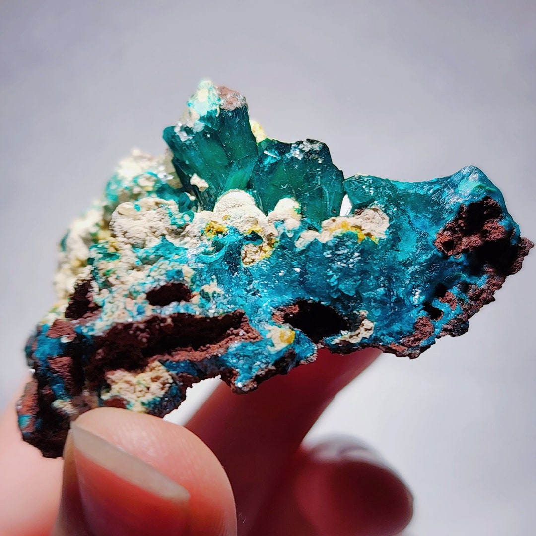 Exquisite Specimen!!! Congo Dioptase With Mimetite | Ethically Sourced ...