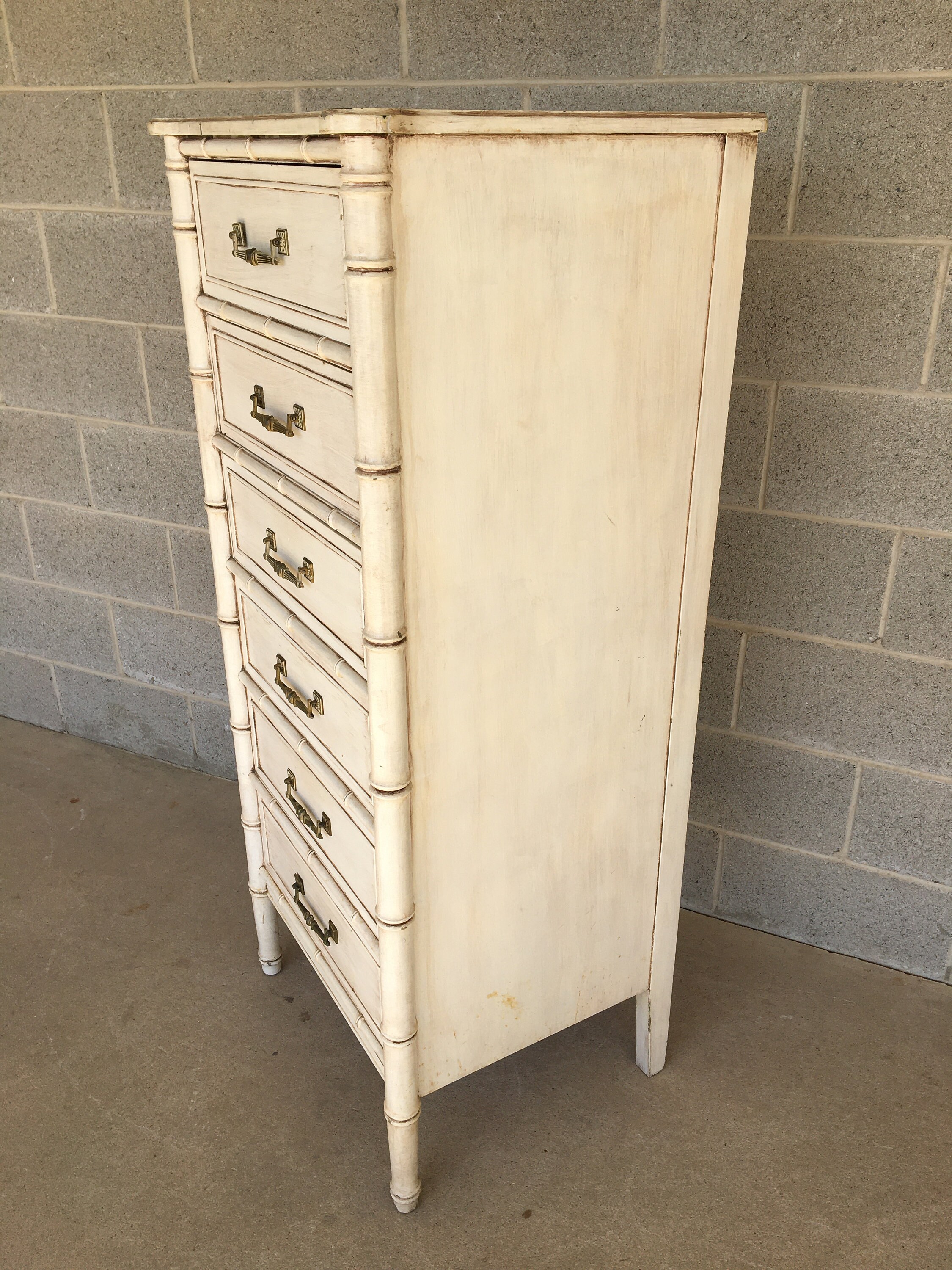 Henry Link Bali Hai Collection Faux Bamboo 6 Drawer Lingere Chest ...