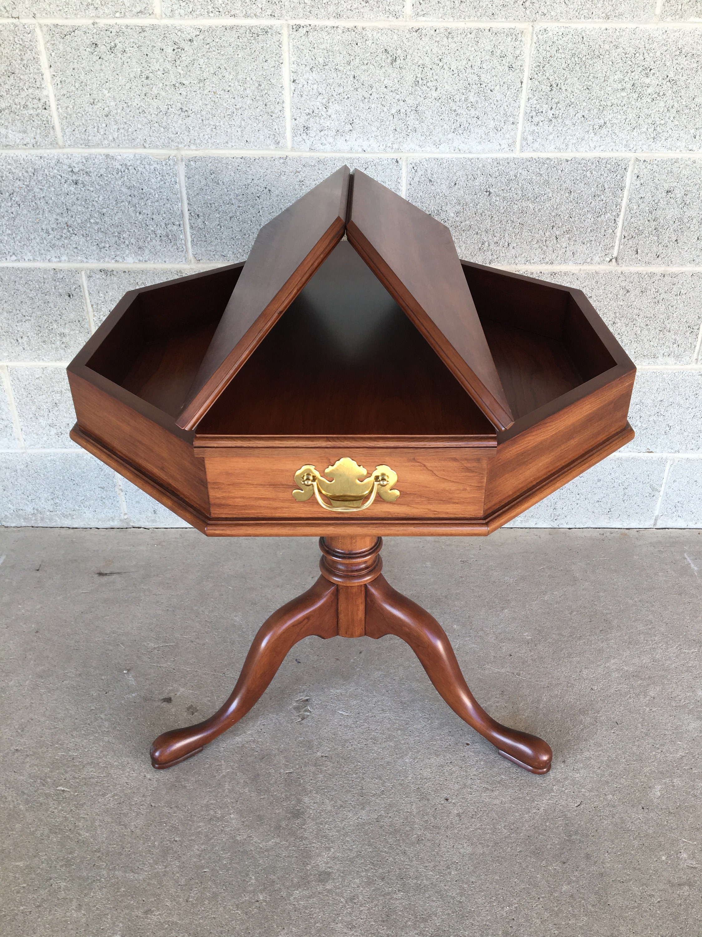 Henkel Harris Wild Black Cherry Jefferson Table (shipping is NOT Free ...