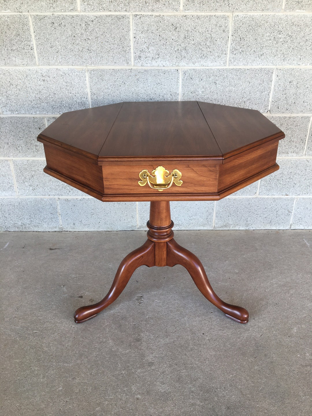 Henkel Harris Wild Black Cherry Jefferson Table (shipping is NOT Free ...