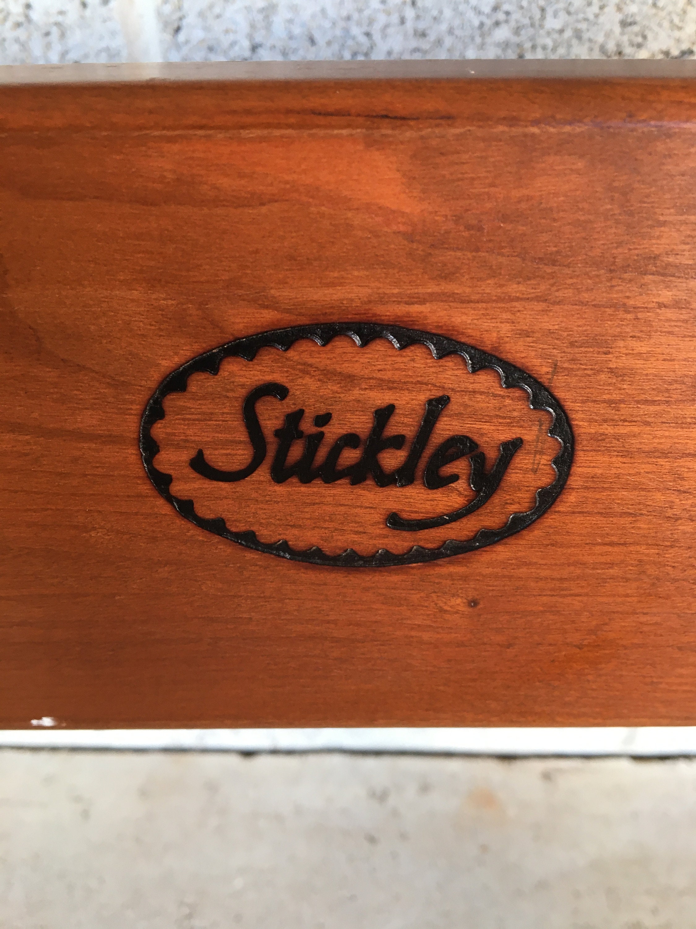 Stickley Solid Cherry Shaker Style Pencil Poster King Size Bedframe ...