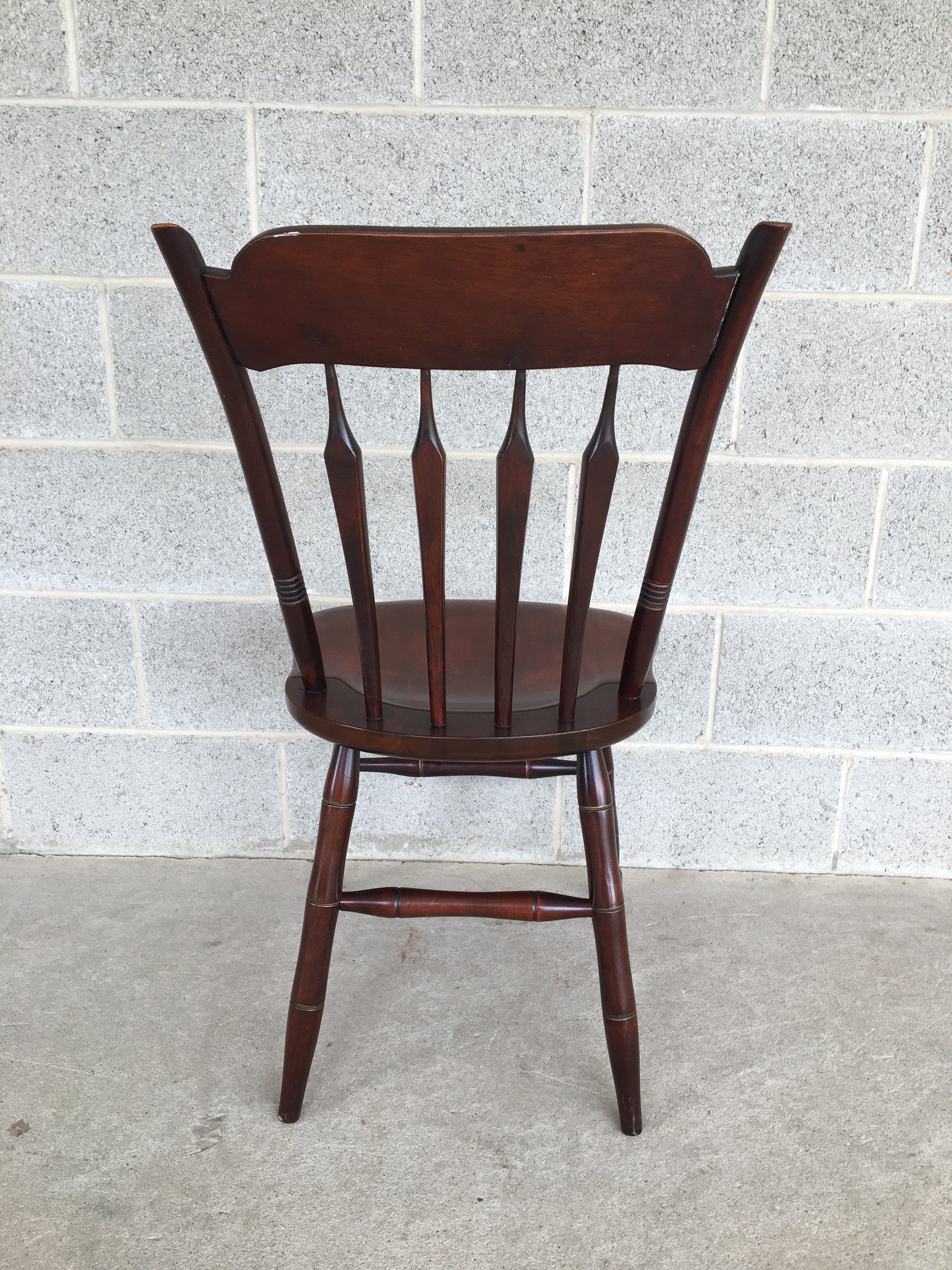 S. Bent & Brothers Set of 6 Maple Arrow Back Side Chairs shipping is ...