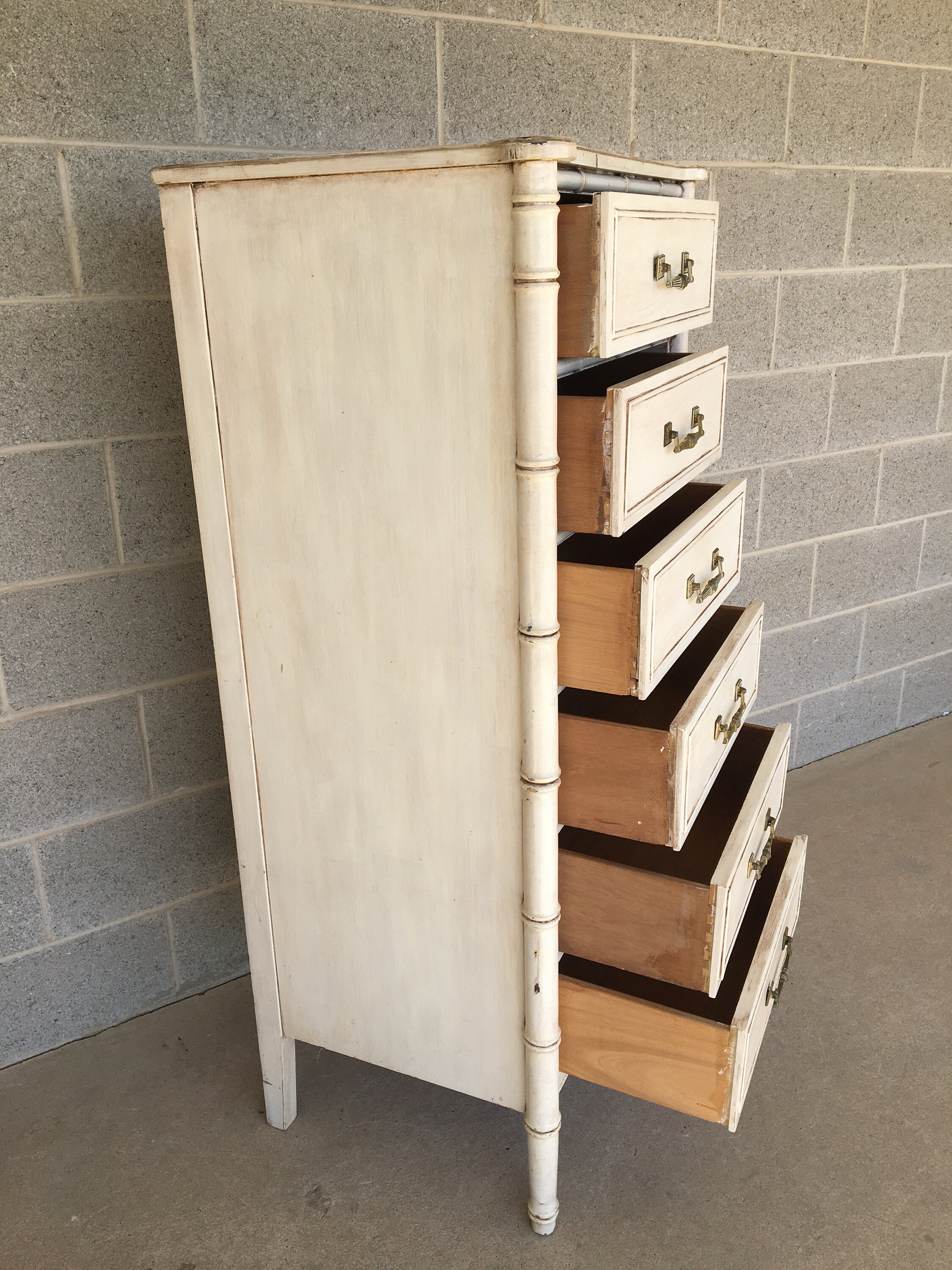 Henry Link Bali Hai Collection Faux Bamboo 6 Drawer Lingere Chest ...